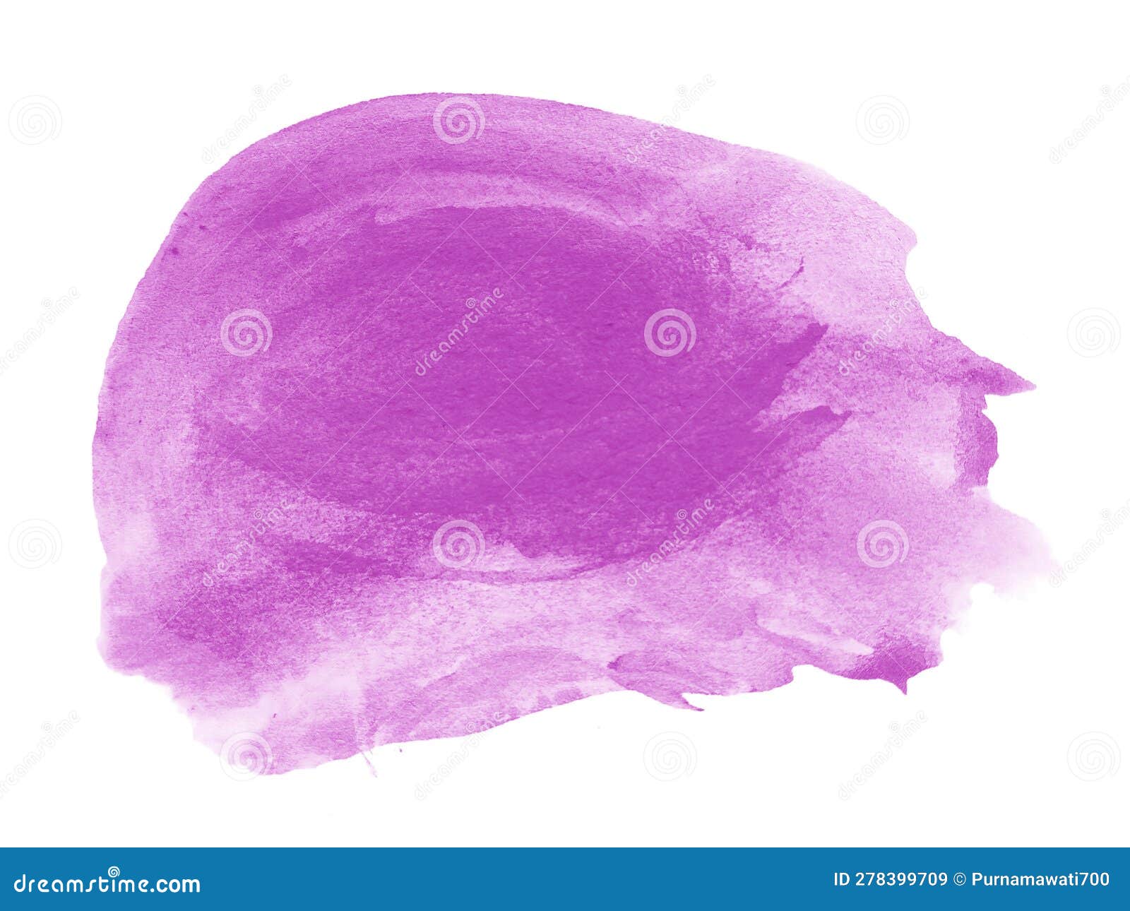 Purple Watercolor Scribble Texture. Abstract Watercolor on White ...