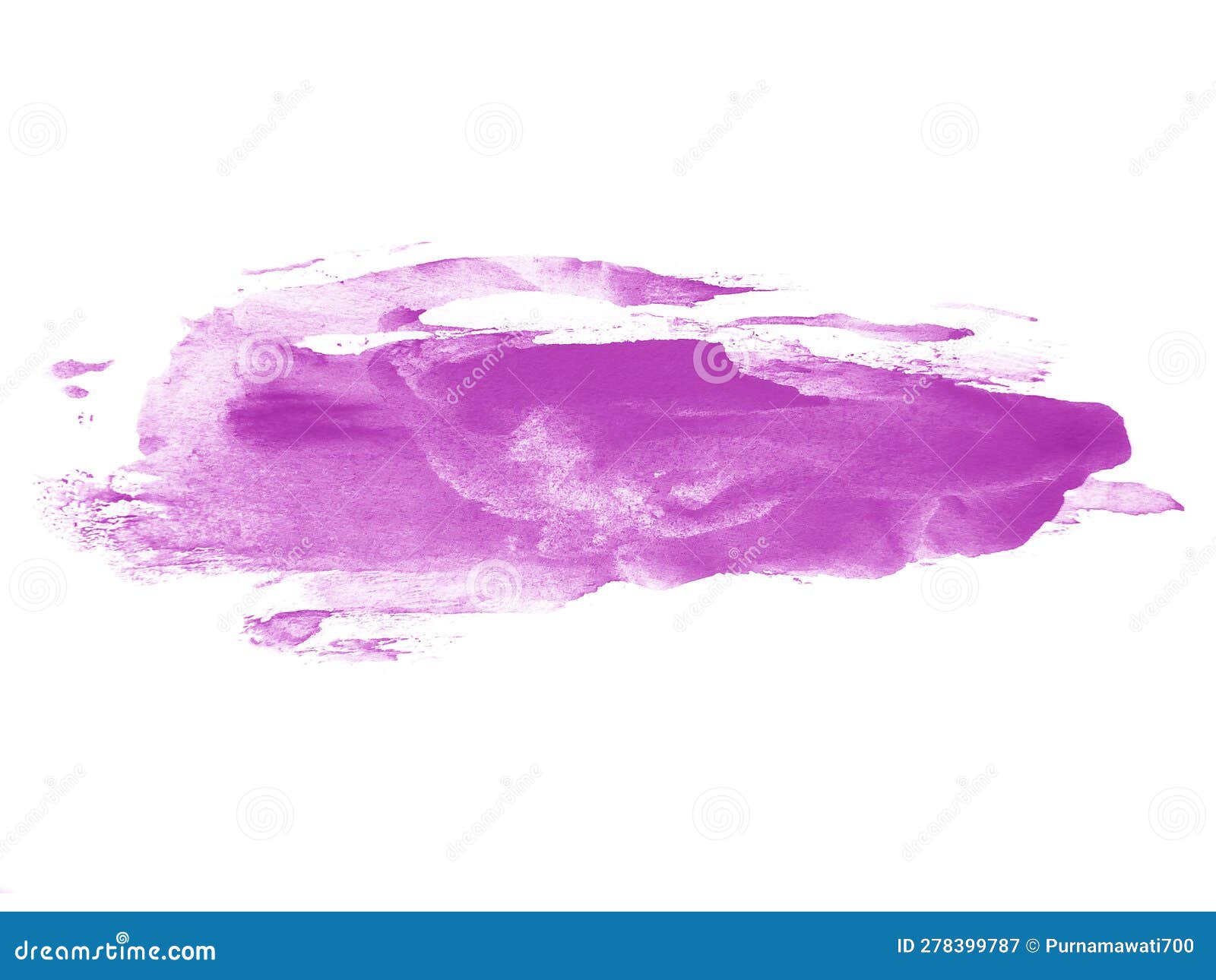 Purple Watercolor Scribble Texture. Abstract Watercolor on White ...