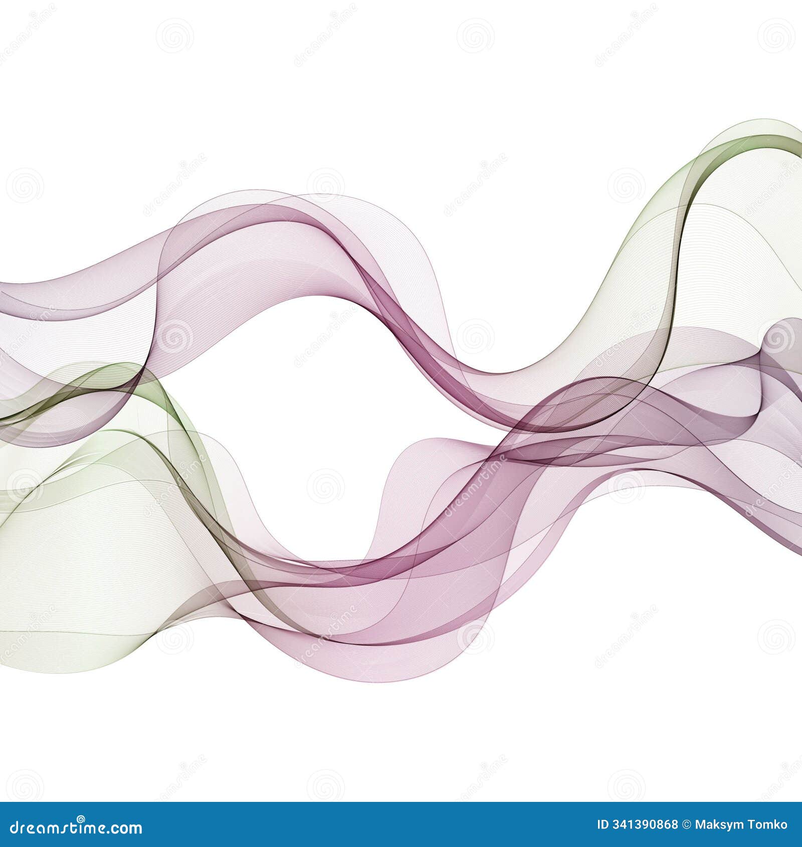 Purple Wave. Abstract Vector Graphics. Eps 10 Stock Illustration ...