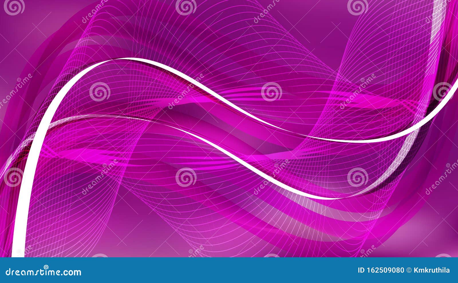 Purple Wave Lines Background Stock Vector - Illustration of shining ...
