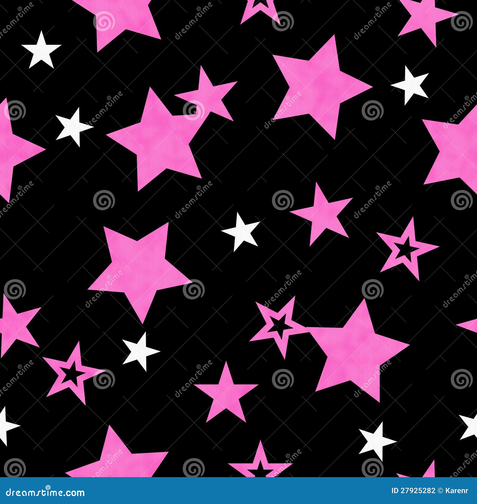 Purple, White and Black Star Fabric Background Stock Illustration ...