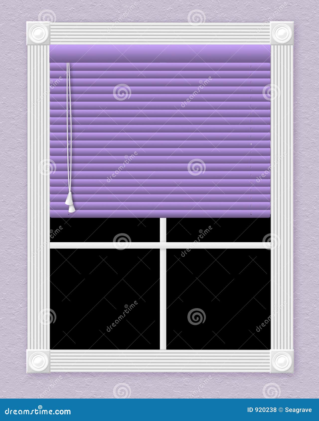 Purple window stock illustration. Illustration of drawn - 920238
