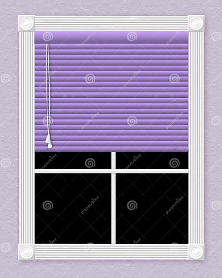 Purple window stock illustration. Illustration of drawn - 920238