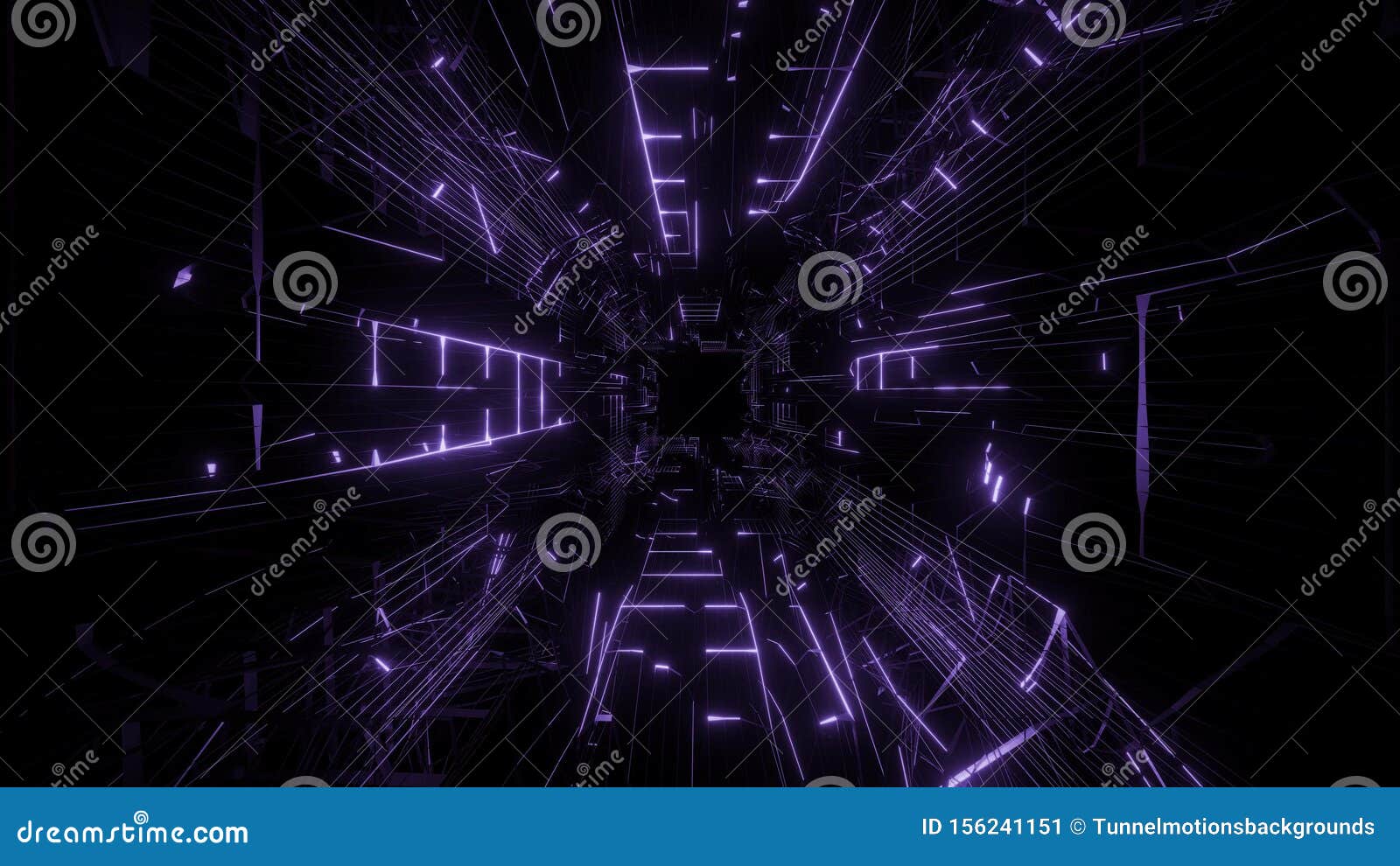 Purple Wireframe Design with Nice Reflection 3d Rendering Background ...