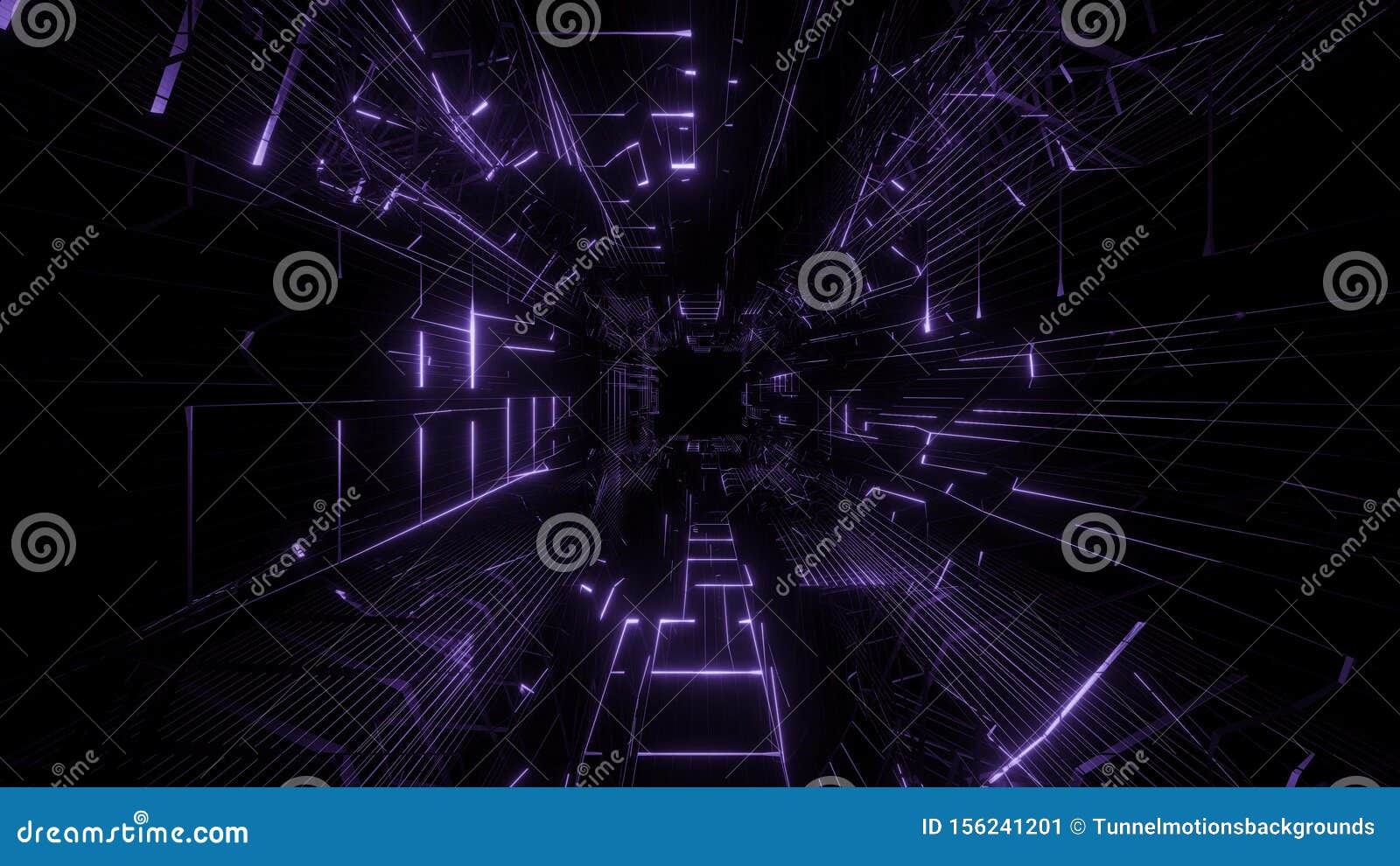 Purple Wireframe Design with Nice Reflection 3d Rendering Background ...