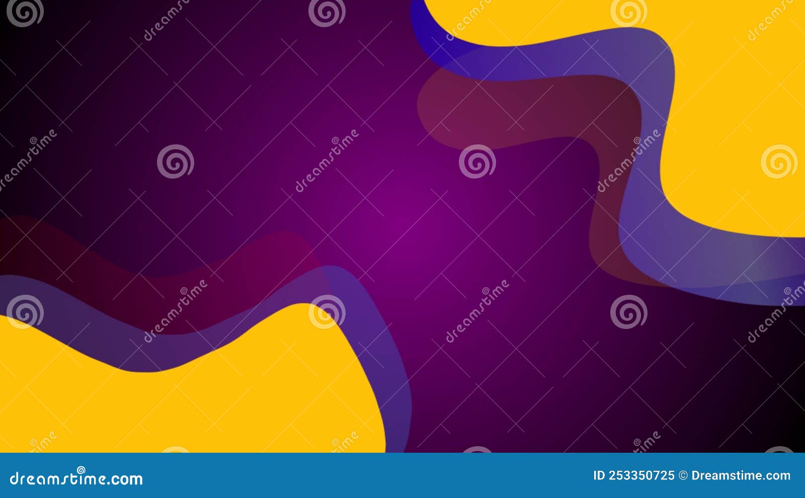 Purple Yellow Blue Gradient Art Wallpaper Stock Illustration ...