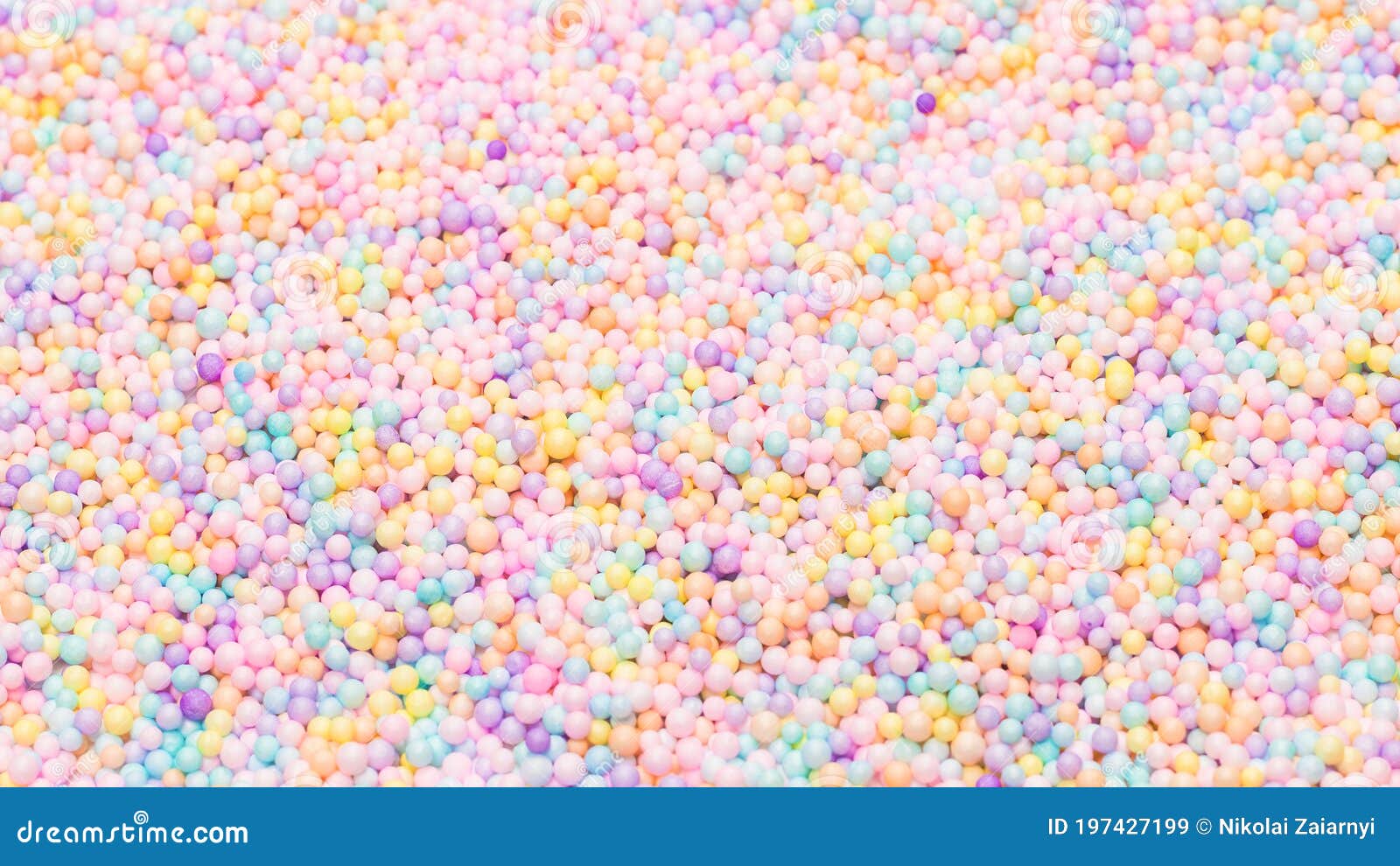 Purple, Yellow, Blue Plastic Balls Stock Image - Image of purple ...