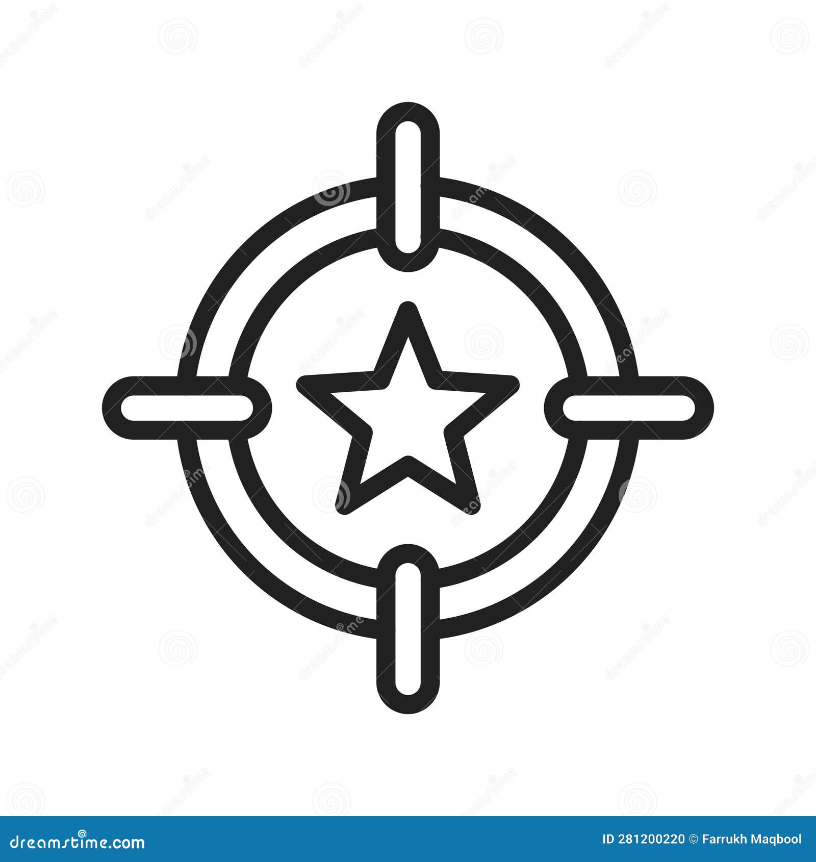 Purpose Icon Image. stock vector. Illustration of business - 281200220