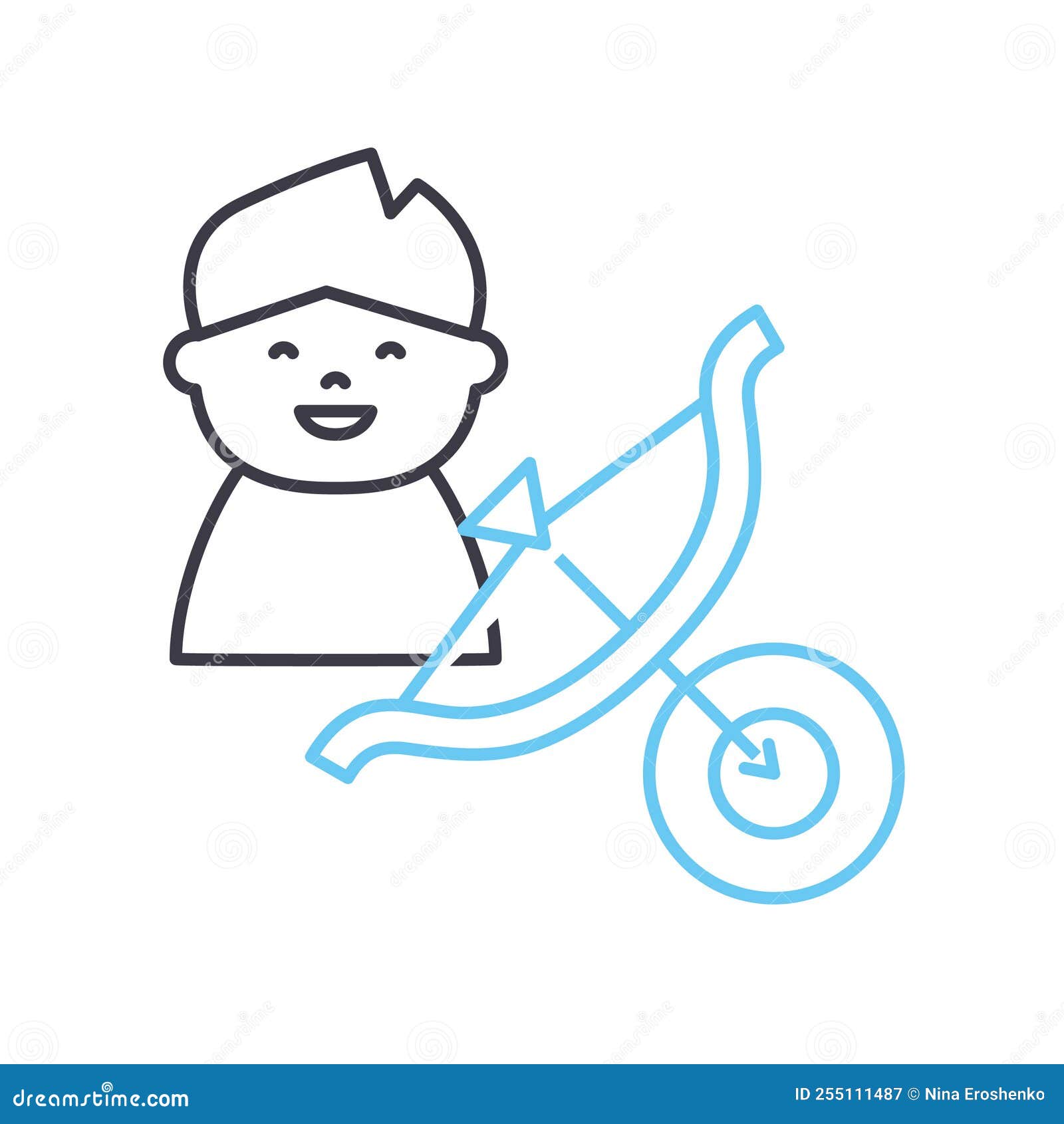 Purpose Line Icon, Outline Symbol, Vector Illustration, Concept Sign ...