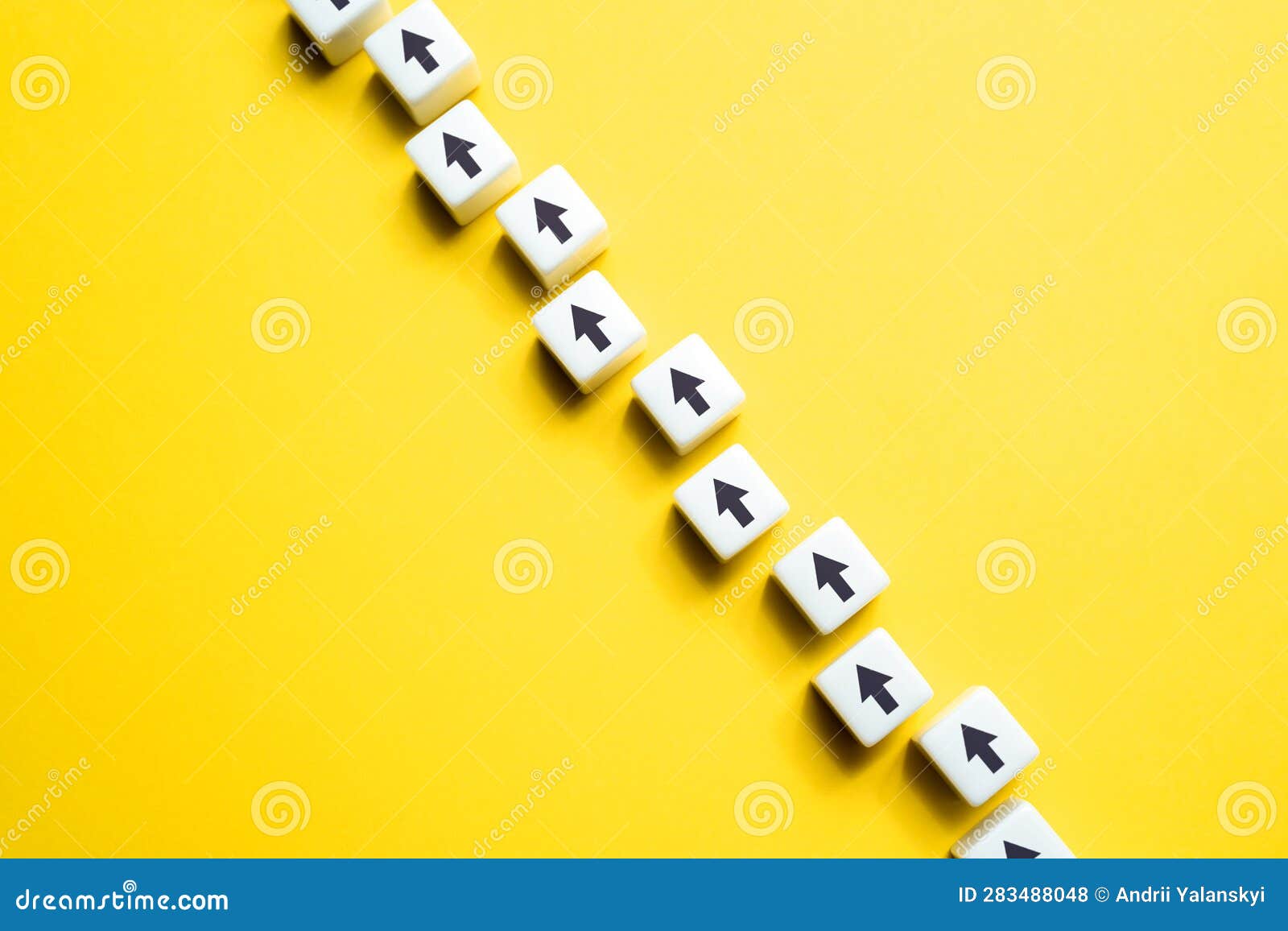 Purposefully Move Forward. Mind Your Own Business Stock Photo - Image ...