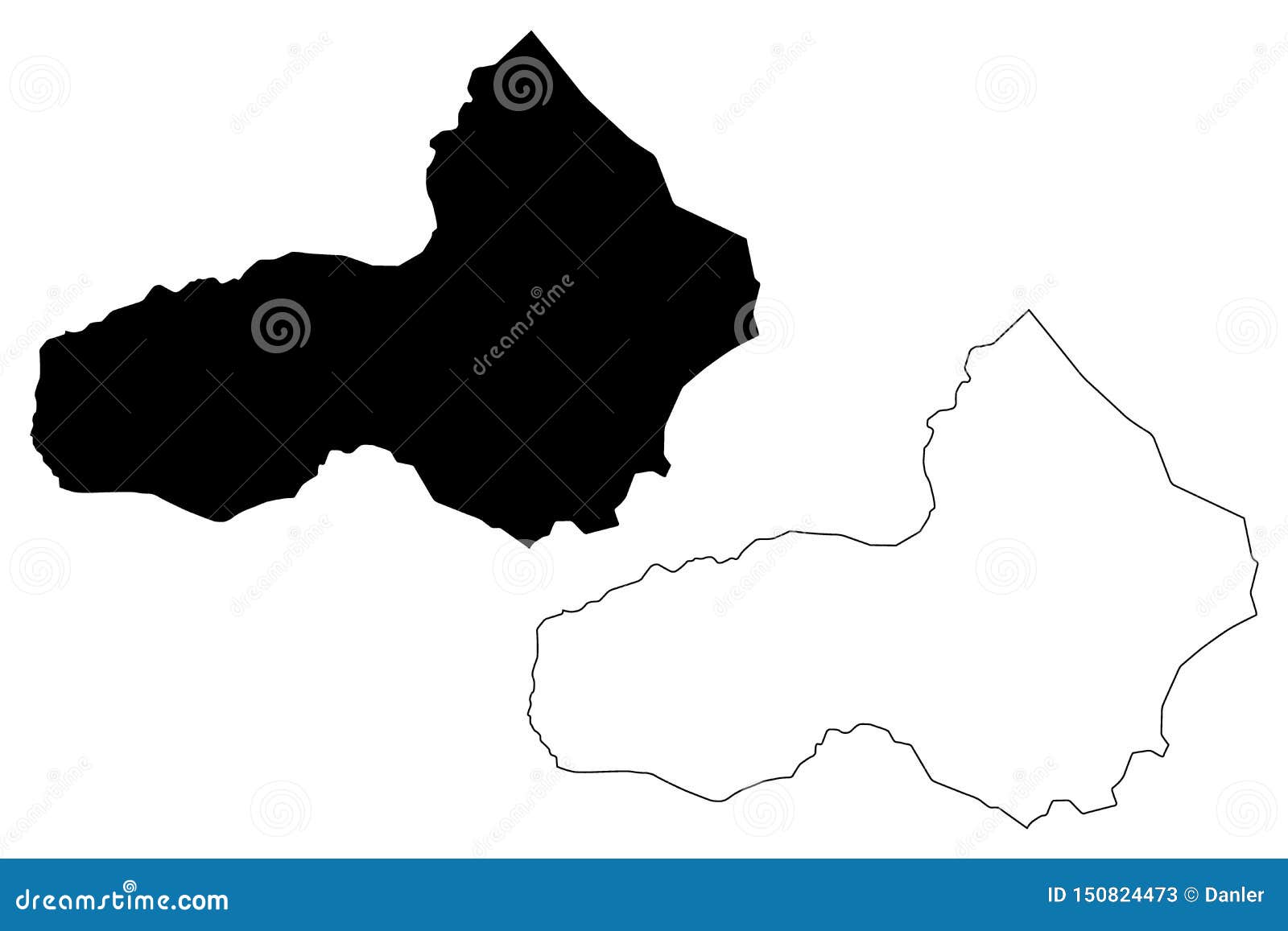 Pursat Province Kingdom Of Cambodia Kampuchea Provinces Of Cambodia Map Vector Illustration