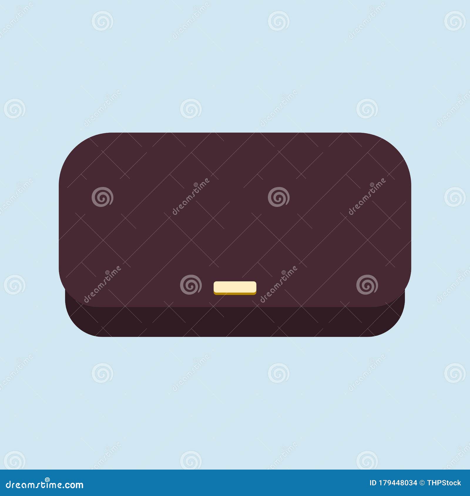 Purse Icon Vector. Money Sign Isolated On White. | CartoonDealer.com ...