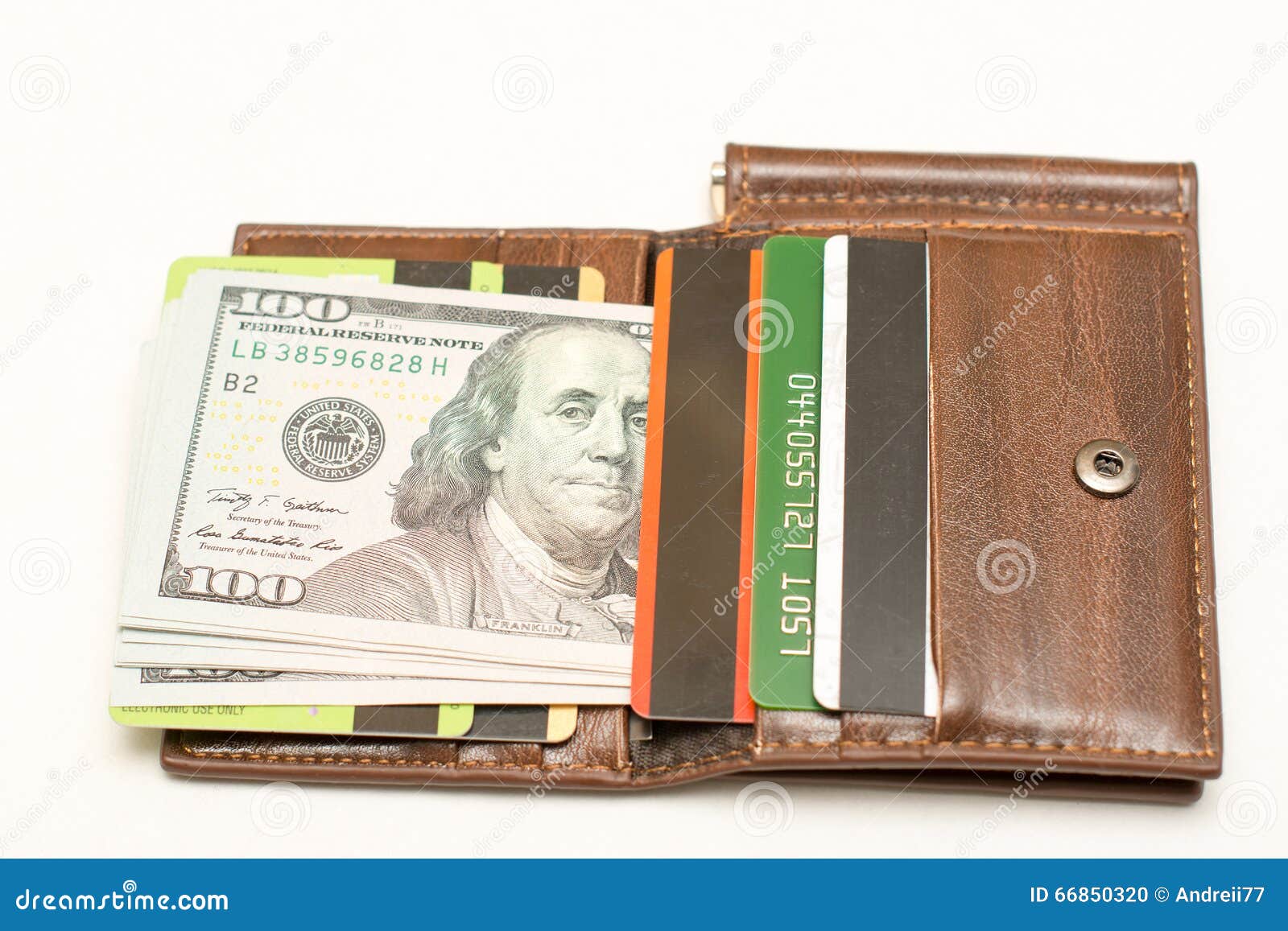 Purse money stock photo. Image of home, open, notes, commercial - 66850320