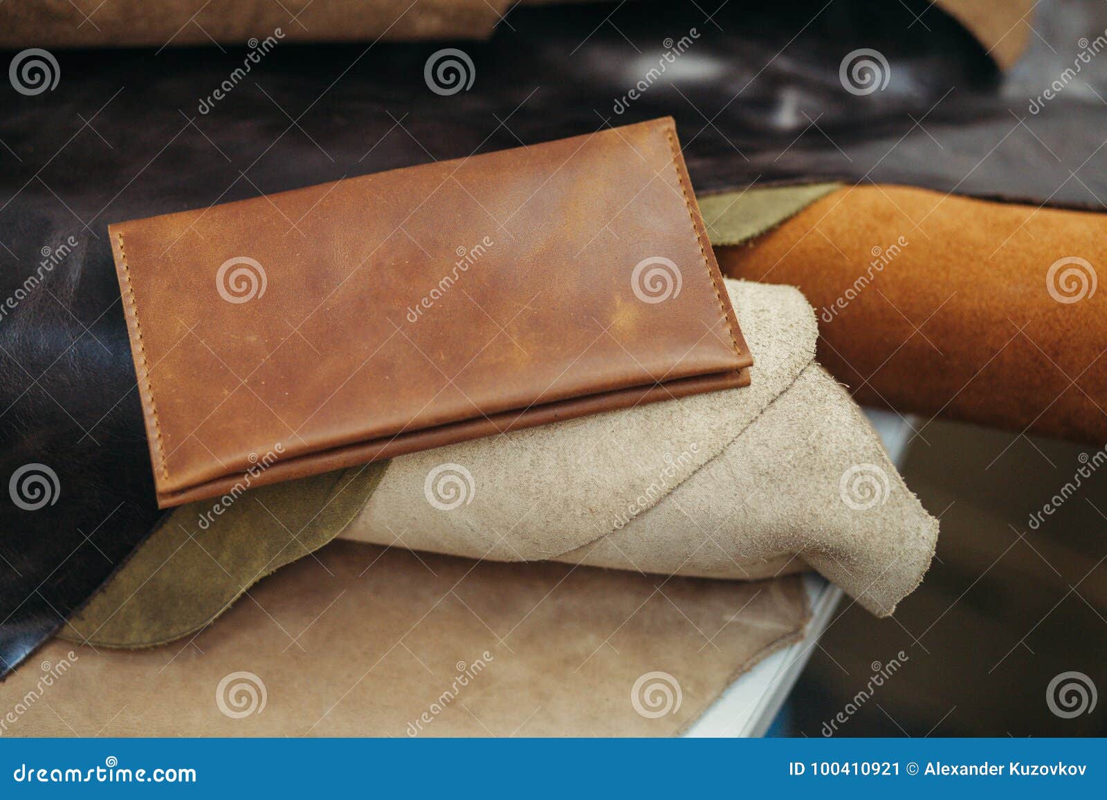 Purses in Different Styles Which Made from Colorful Genuine Leather ...