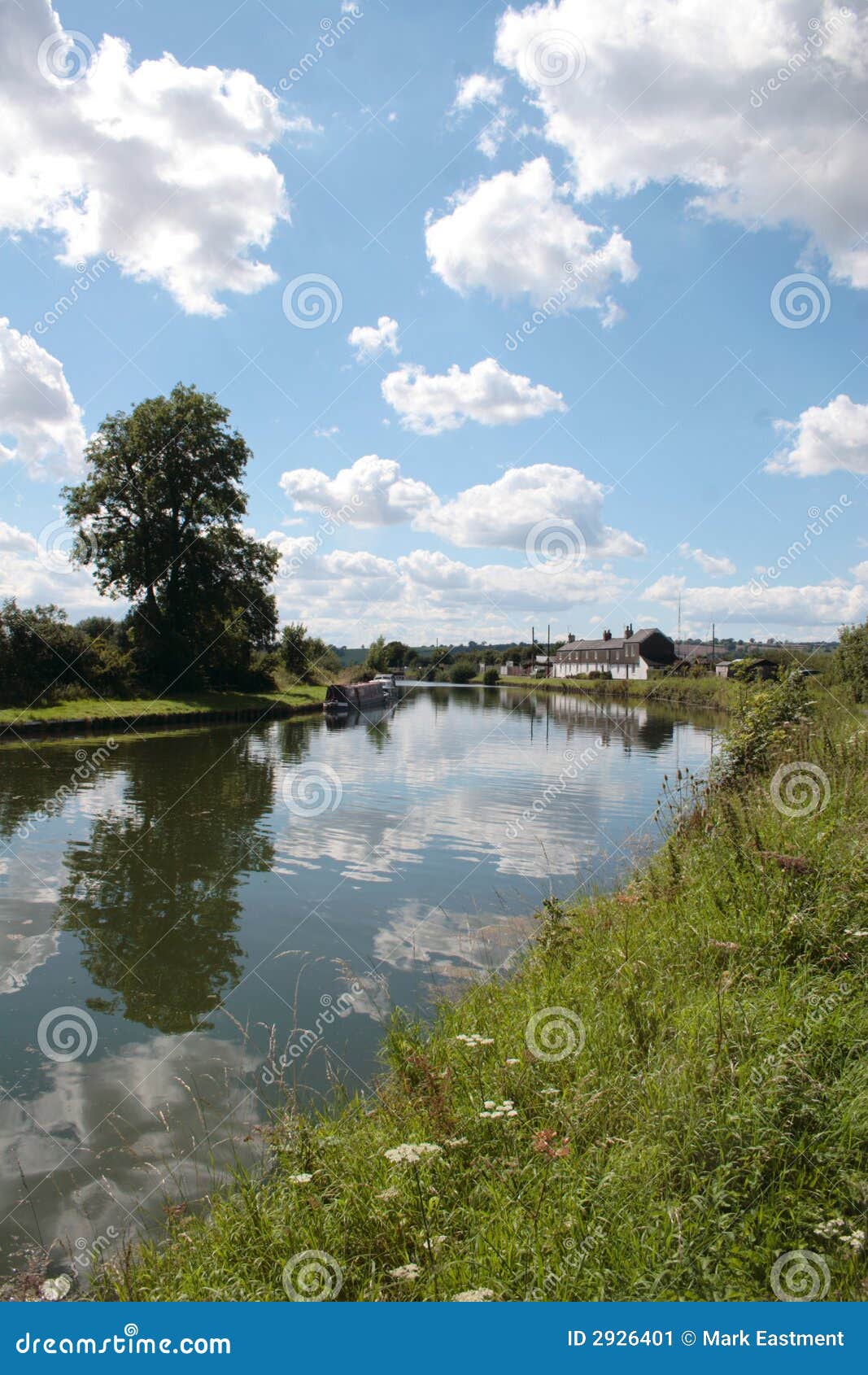 Purton Canal, England stock image. Image of summer, sunshine - 2926401