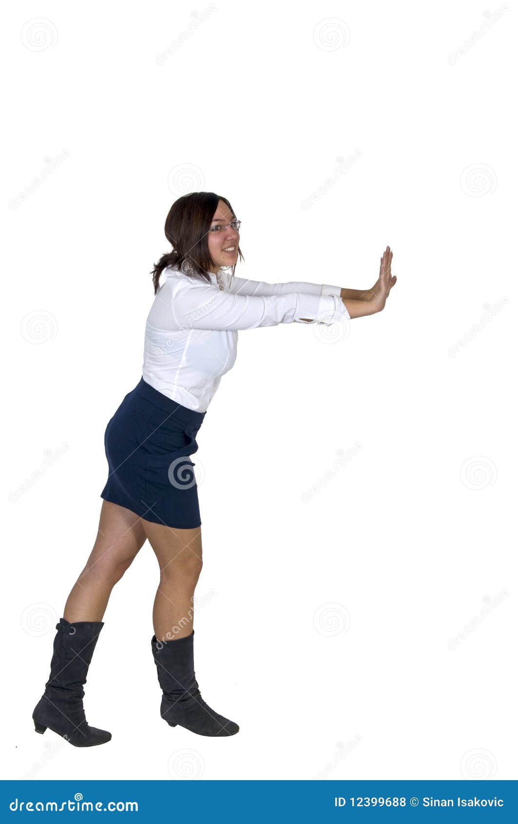 Push stock photo. Image of full, fresh, portrait, happy - 12399688