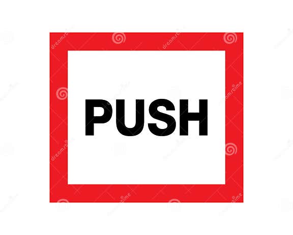 Illustration of Signs and Symbols with English Text. Stock Vector ...