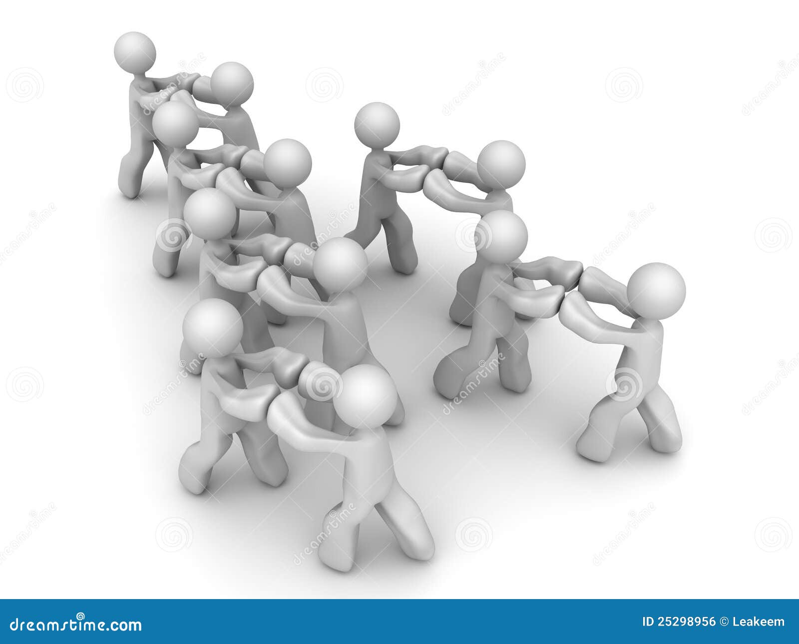 Push against each other stock illustration. Illustration of pushing ...