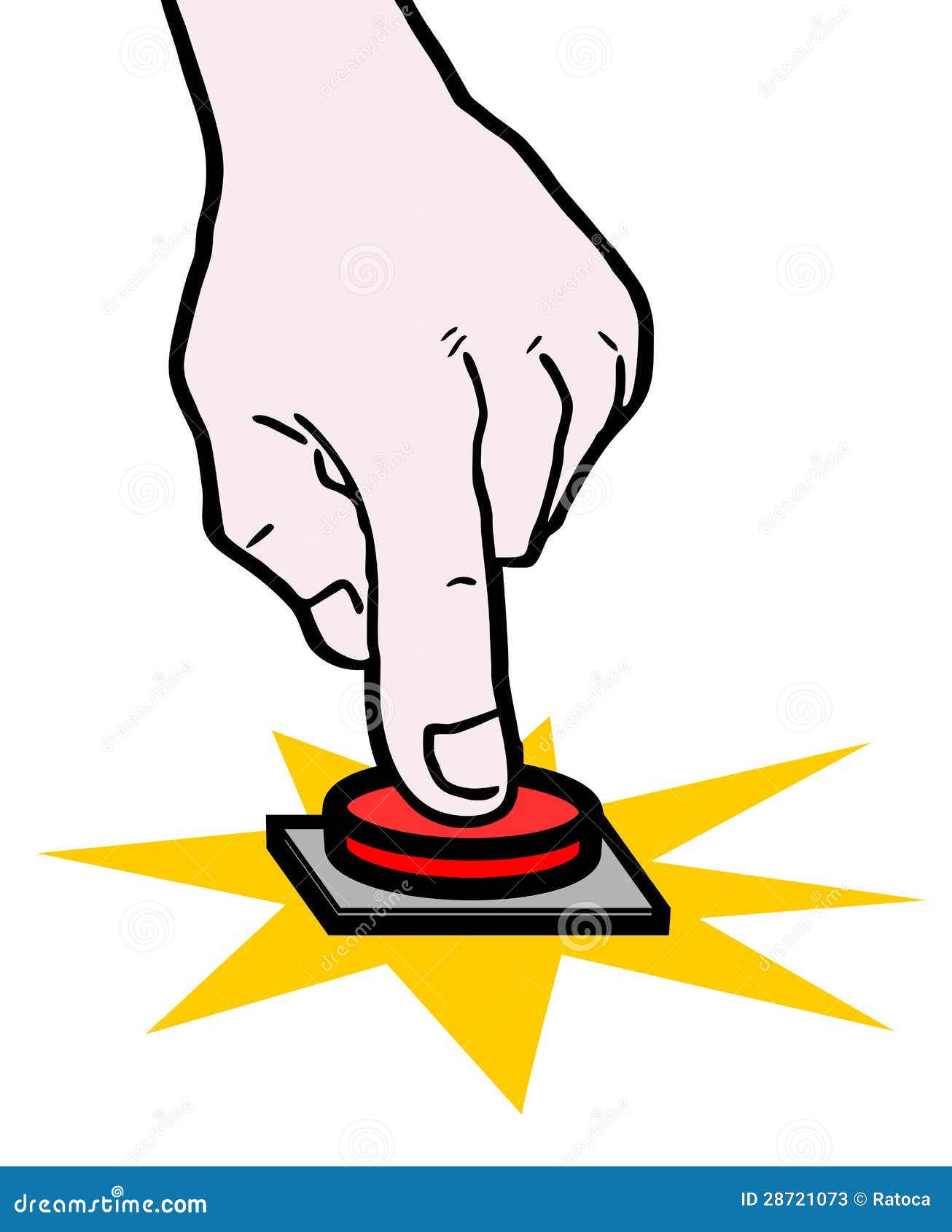 Push button stock vector. Illustration of icon, rate - 28721073