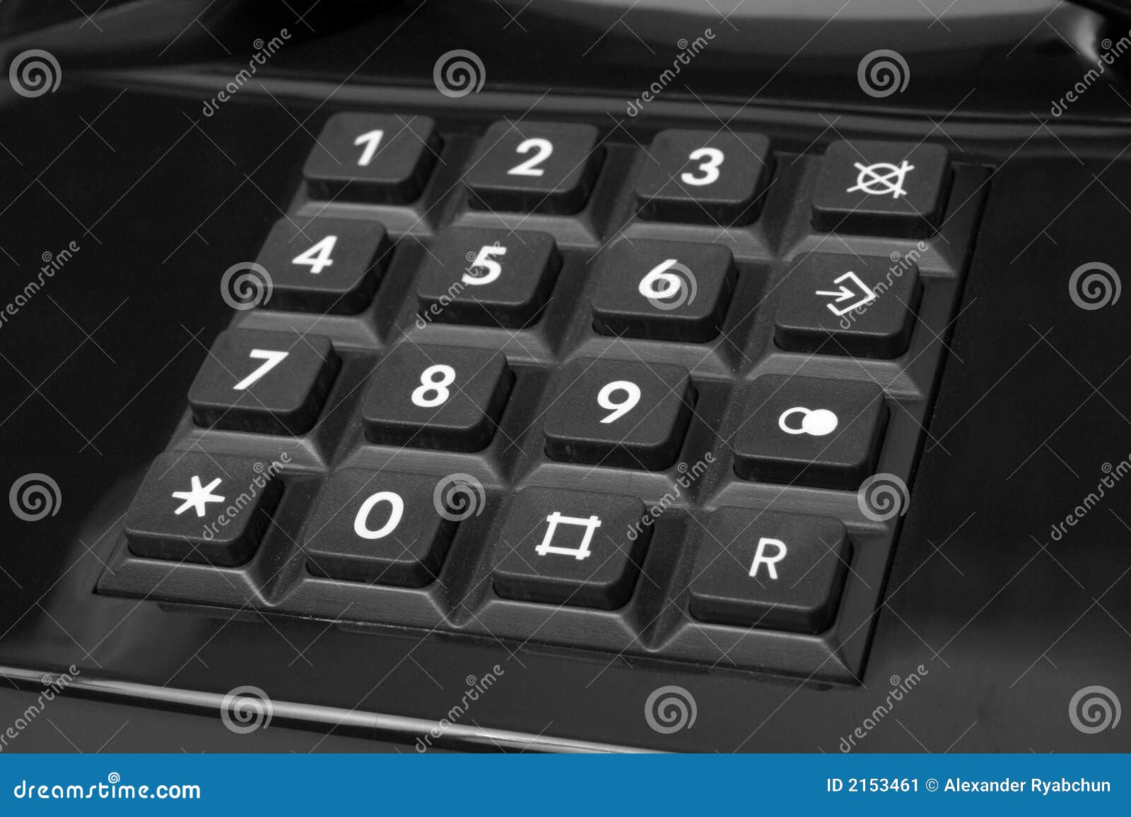 Push-button Dial Of Phone Picture. Image: 2153461