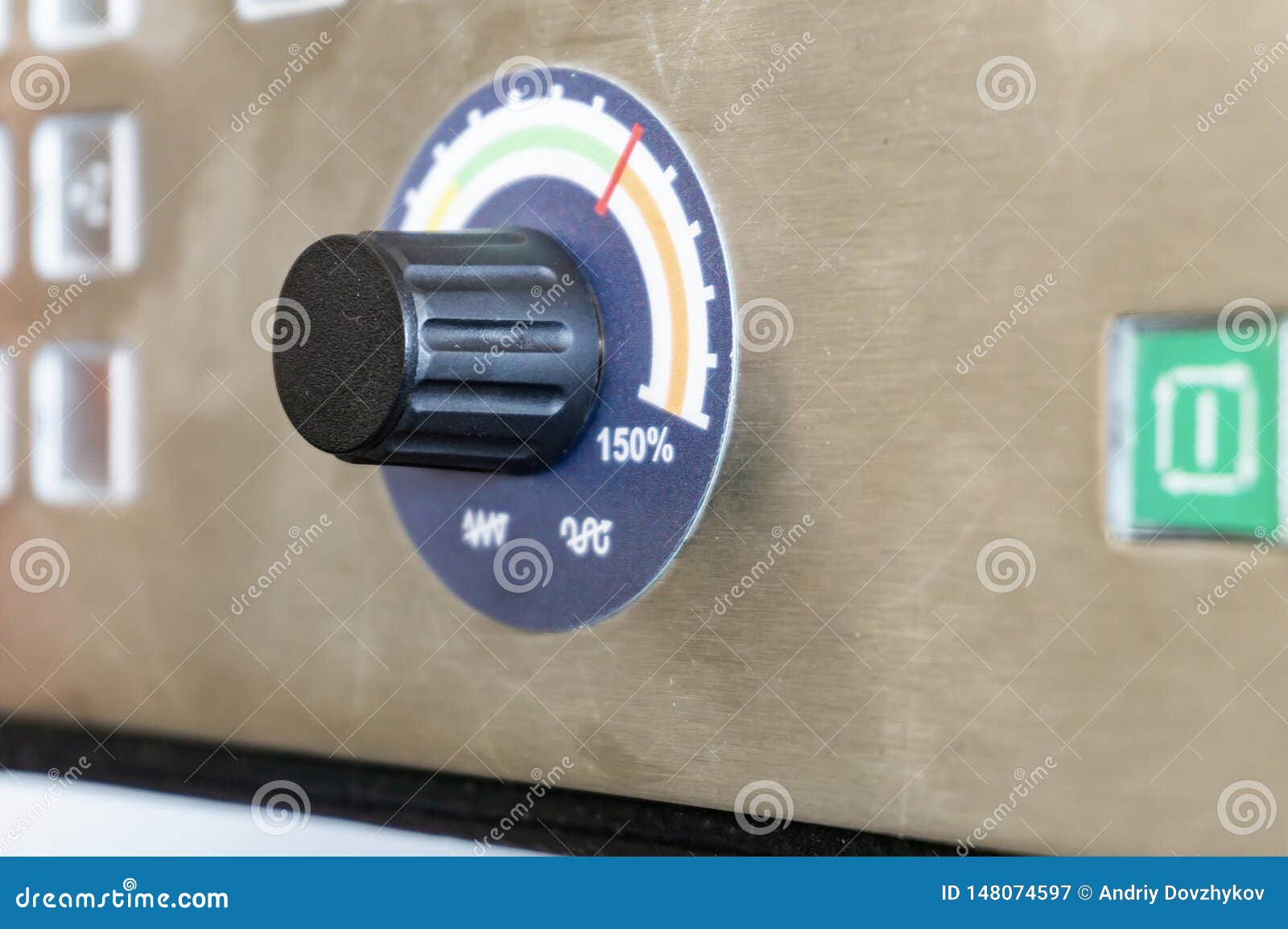 Push-button Digital Control Panel of CNC Machine Stock Image - Image of ...