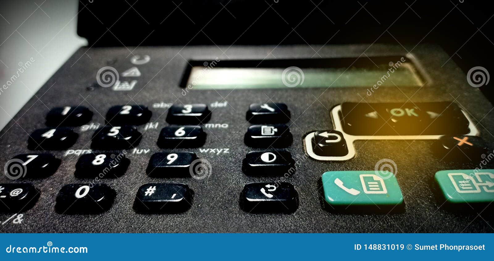 Push button display stock image. Image of closeup, concept - 148831019