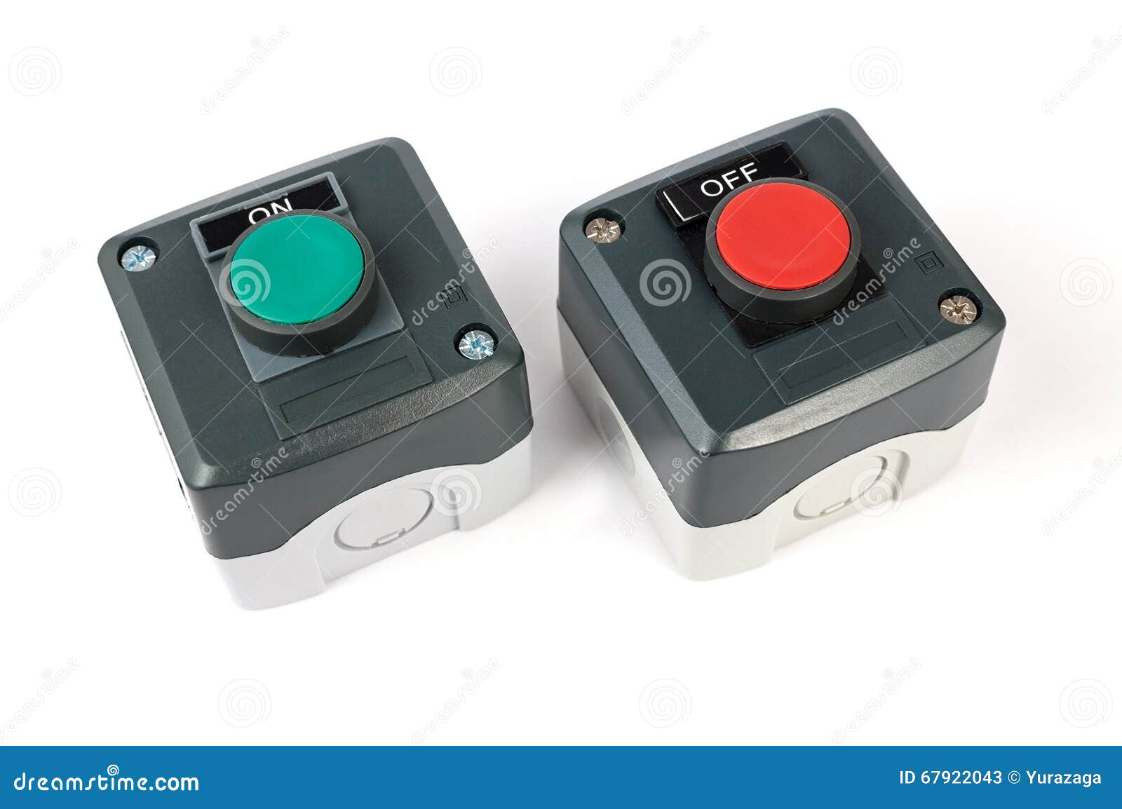 Push button station stock image. Image of equipment, switch - 67922043