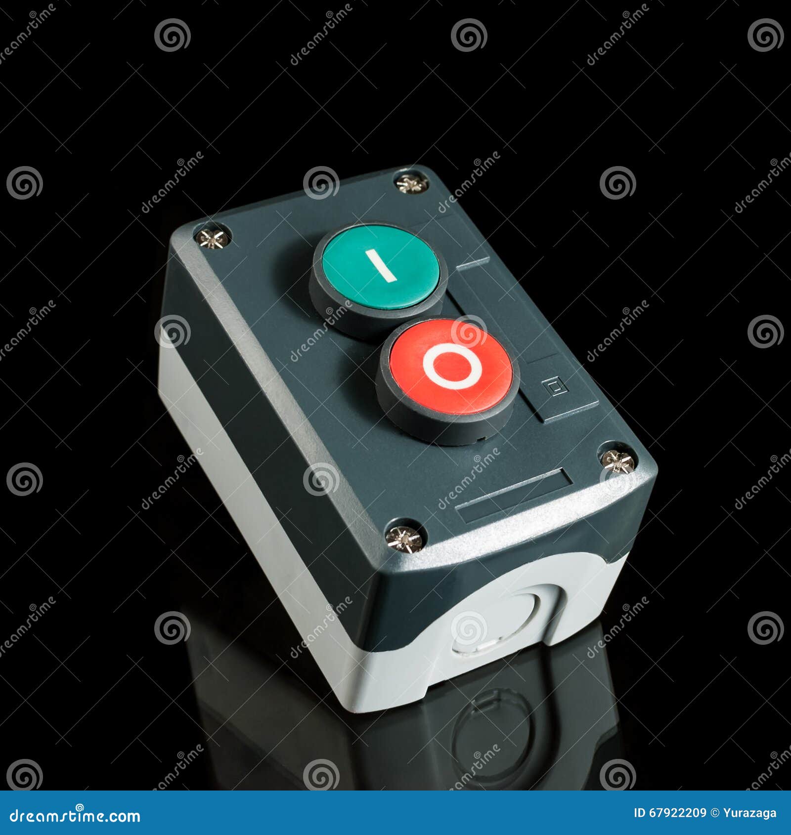 Push button station stock image. Image of button, power - 67922209
