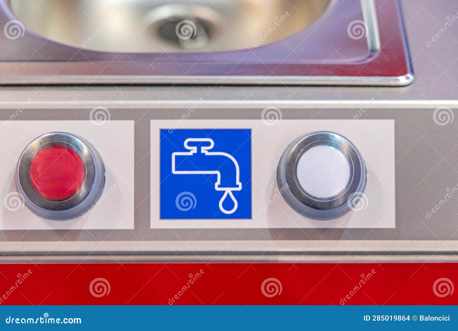Push Button Water Pump stock photo. Image of europe - 285019864