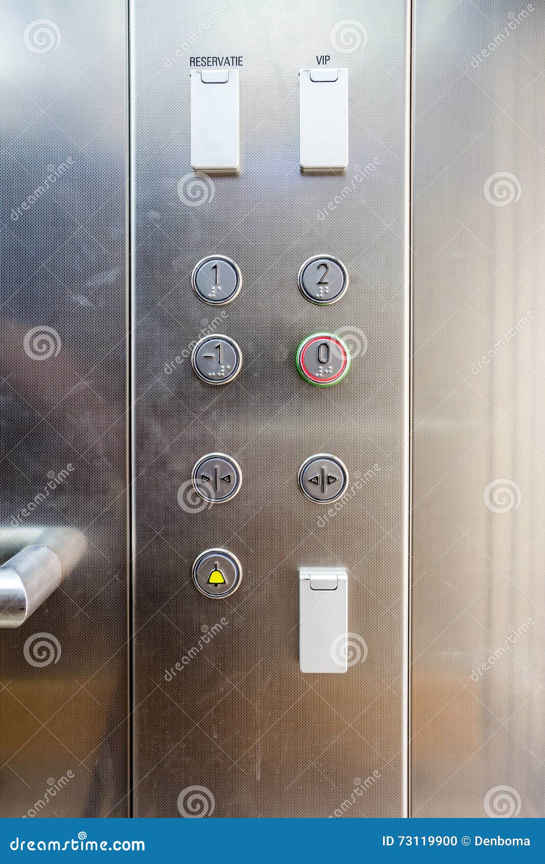 Push Buttons in the Elevator Stock Photo - Image of symbol, buttons ...