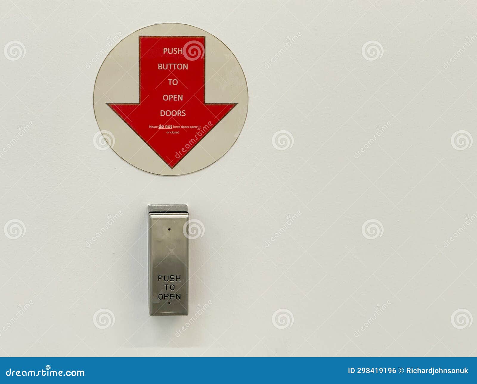 Push Buzzer Intercom Door Bells For Entry To Building Royalty-Free ...