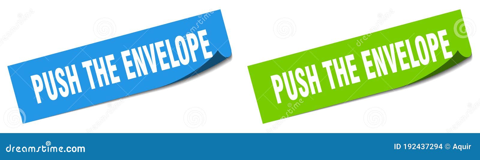 Push The Envelope Stamp Vector Illustration | CartoonDealer.com #137023450