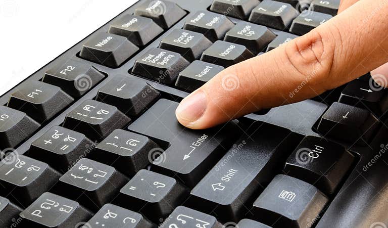 Push keyboard stock photo. Image of white, view, mail - 45854184