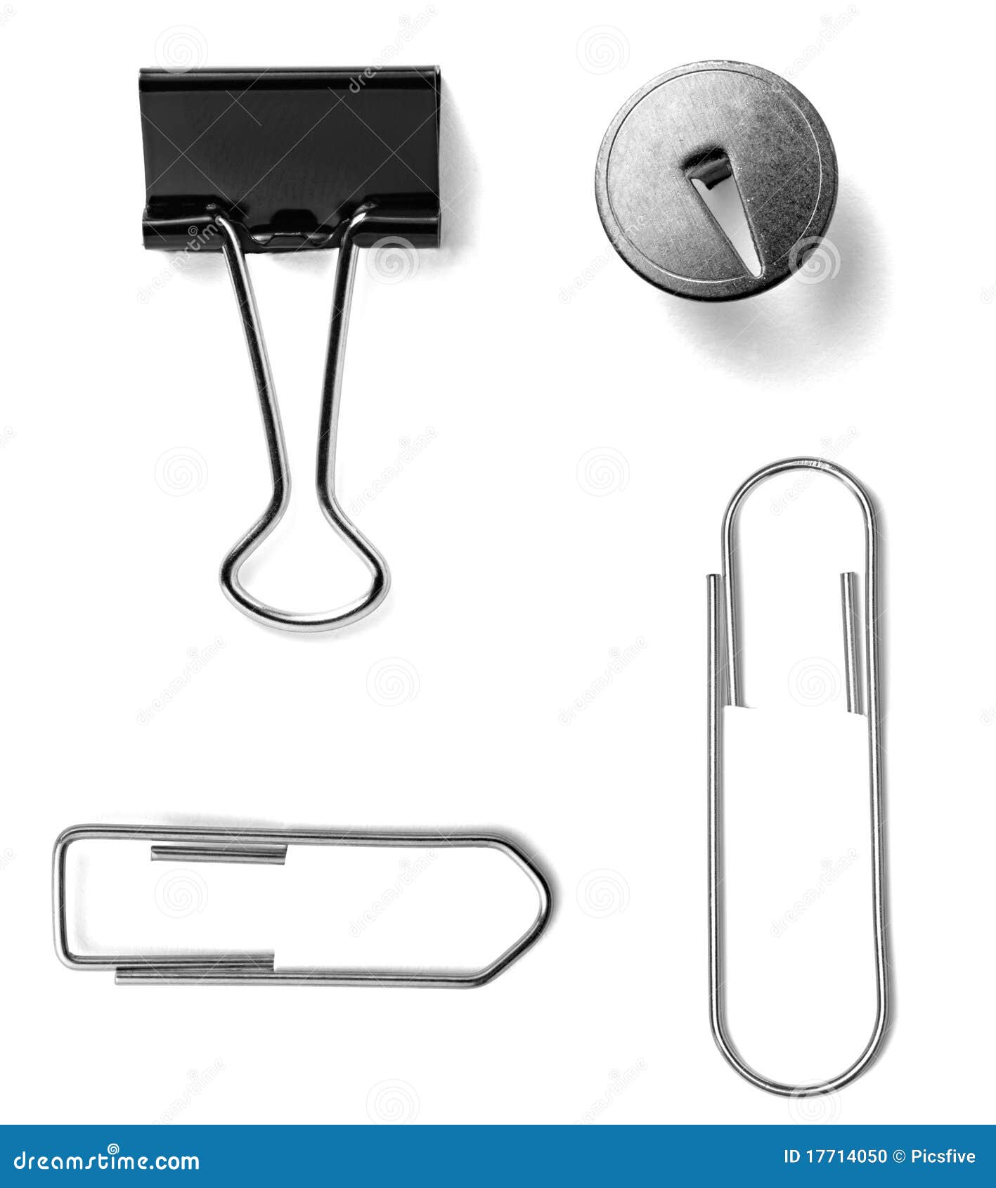 Push pin stock photo. Image of clamp, metal, hang, collection - 17714050