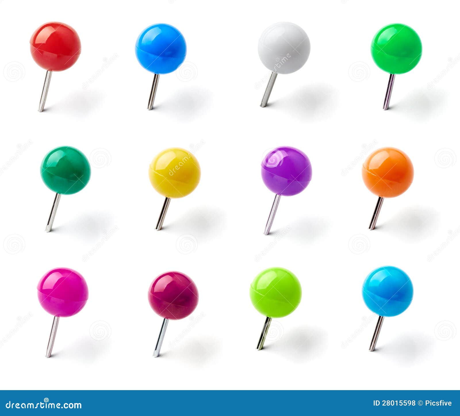 Push pin stock photo. Image of notepad, notice, blue - 28015598