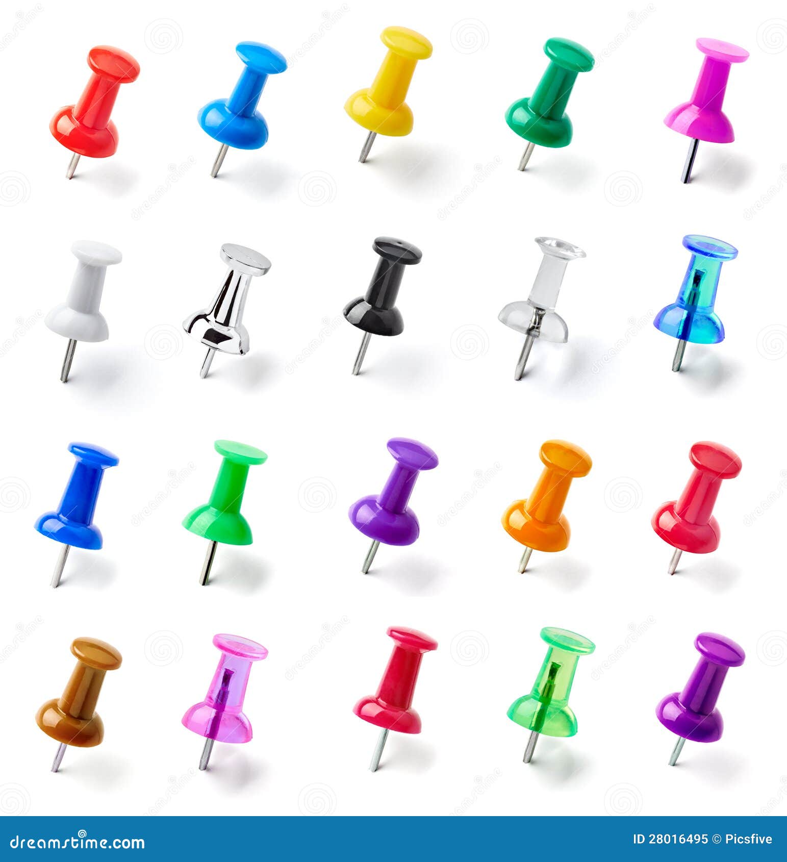 Push pin stock illustration. Illustration of notepad - 28016495