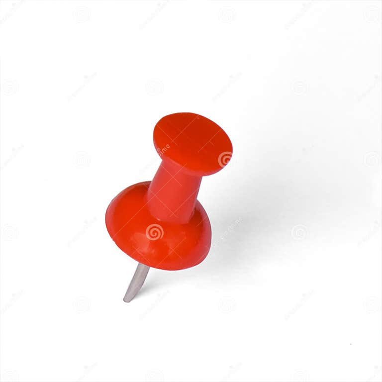 Push pin stock photo. Image of memo, isolated, detail - 7635176