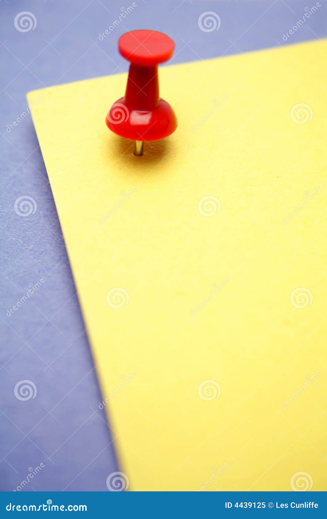 Push-pin in paper stock image. Image of notepad, equipment - 4439125