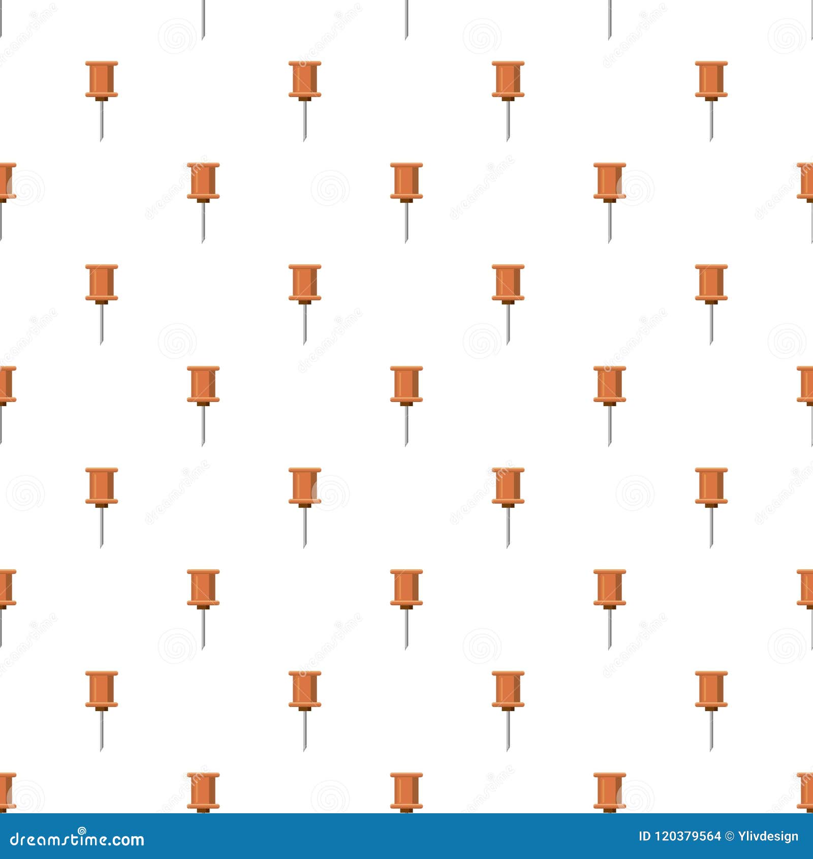 Push Pin Pattern Stock Vector Illustration Of Paper 120379564