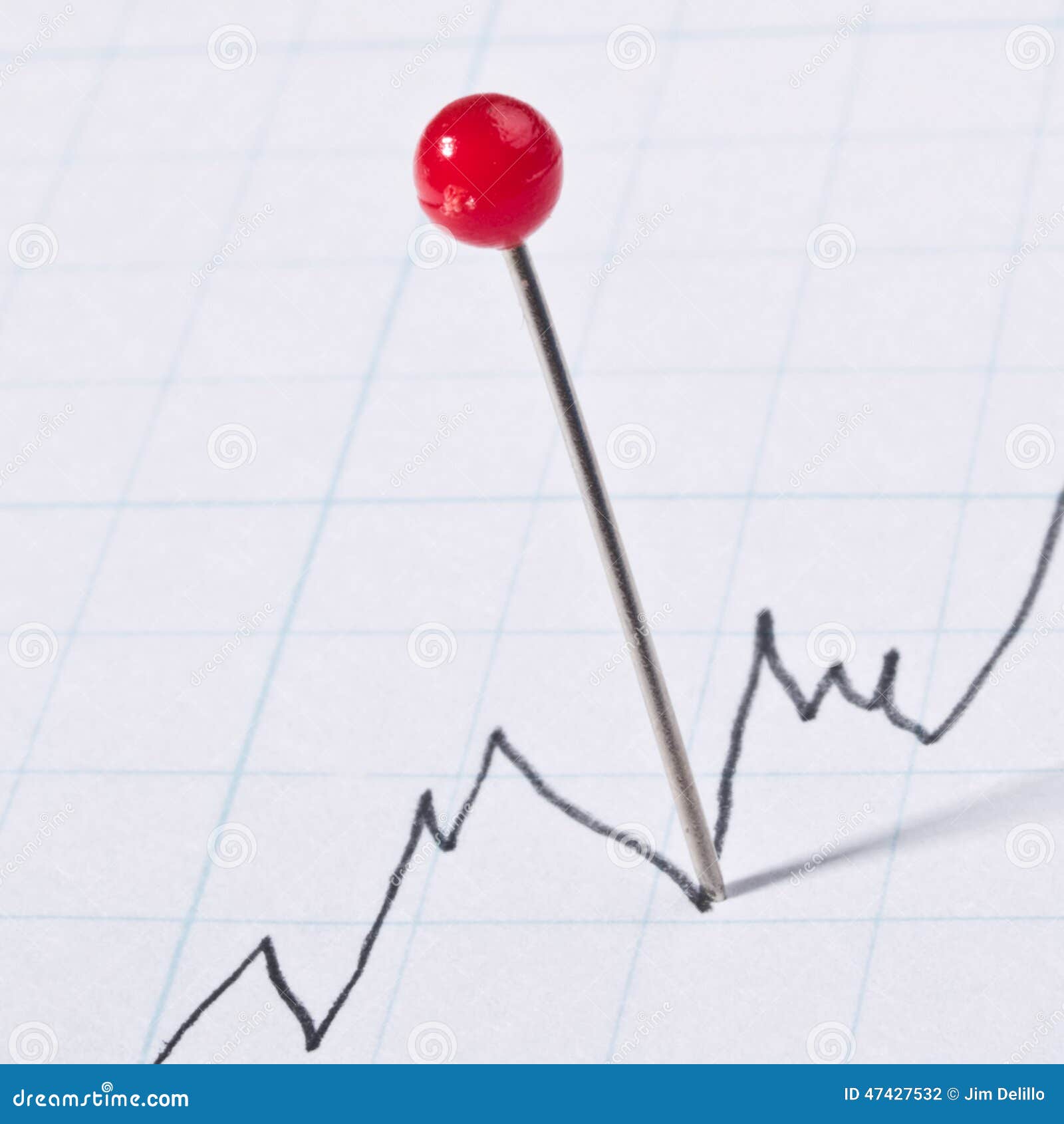 Push Pins stock photo. Image of sales, metric, graph - 47427532
