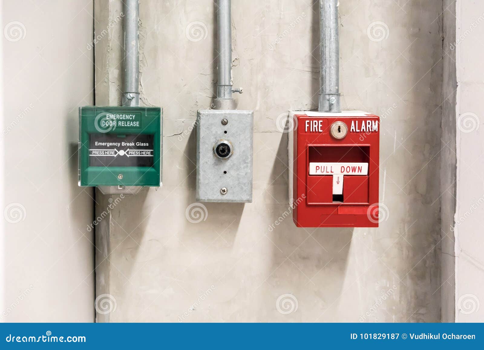 Emergency Fire Alarm Door Release Break Glass Exit Button For Home ... Emergency Fire Alarm Door Release Break Glass Exit Button For Home ...