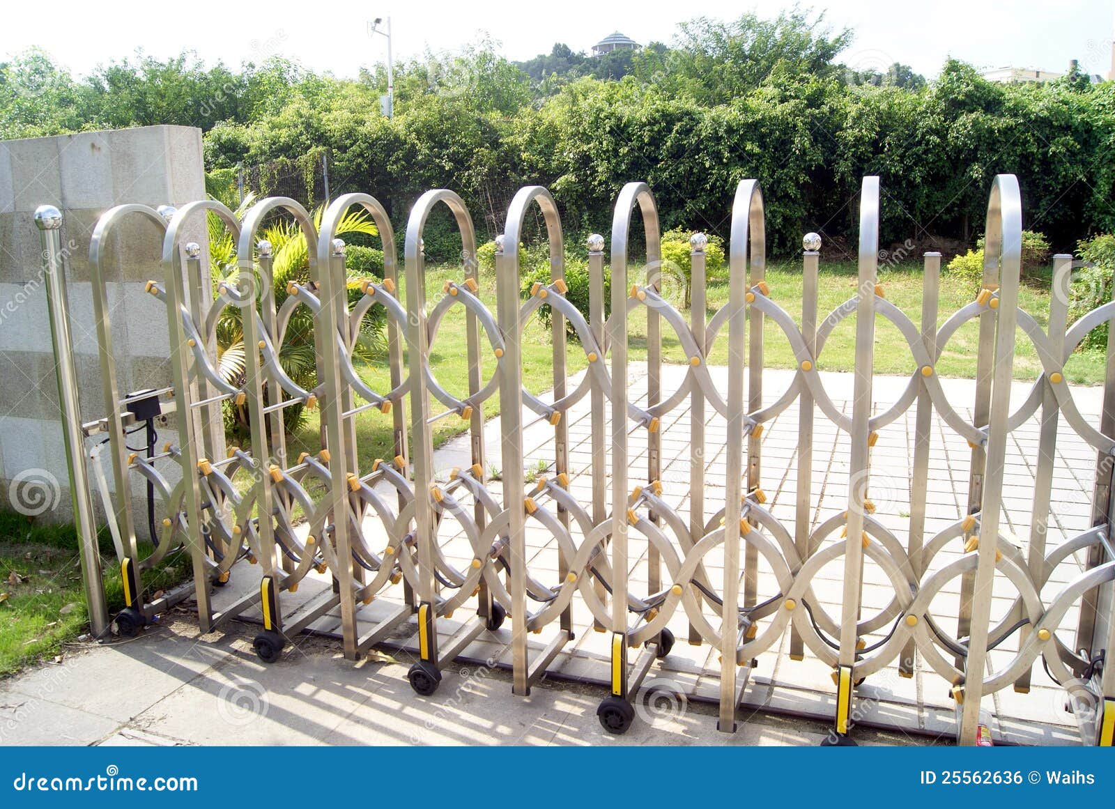 Push-pull gate stock photo. Image of background, living - 25562636