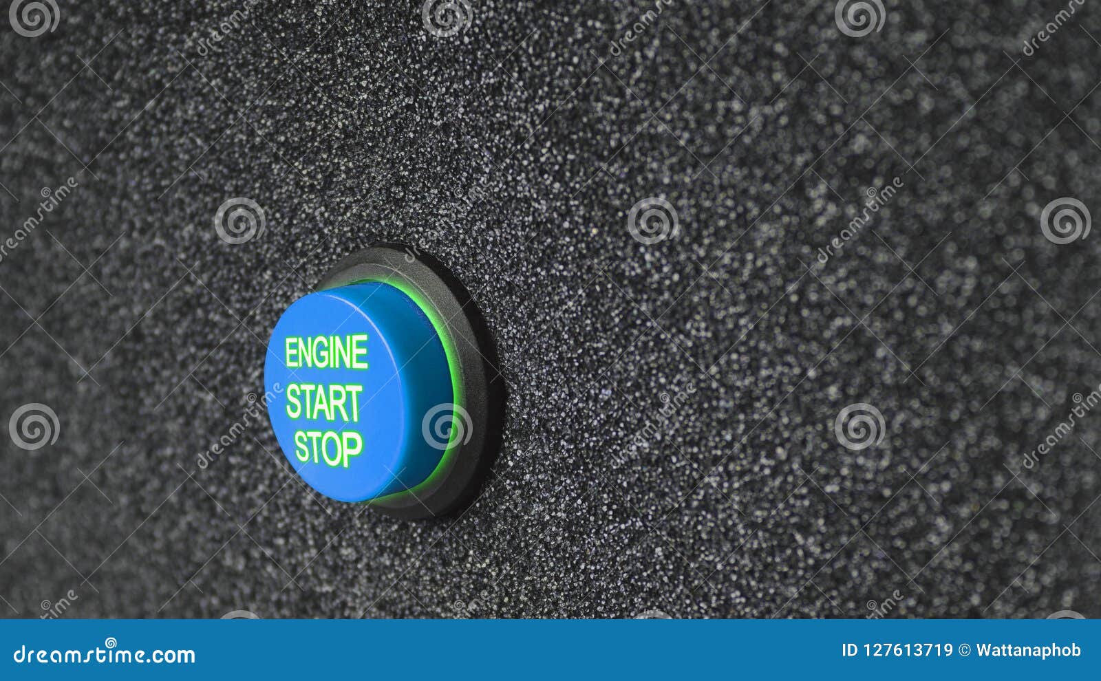Push start button stock image. Image of detail, light - 127613719