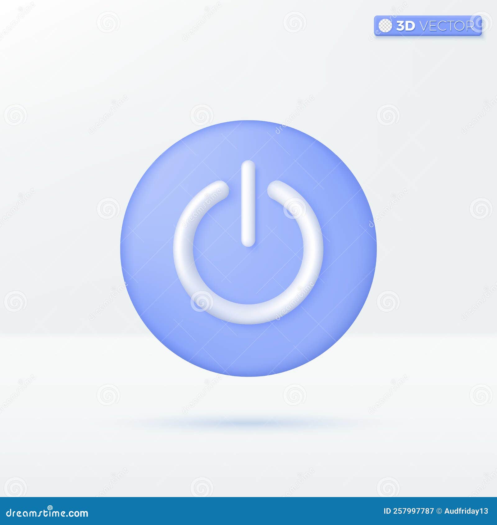 Push Start Button Power Icon Symbols. Shut Down, Power on/off for Web ...