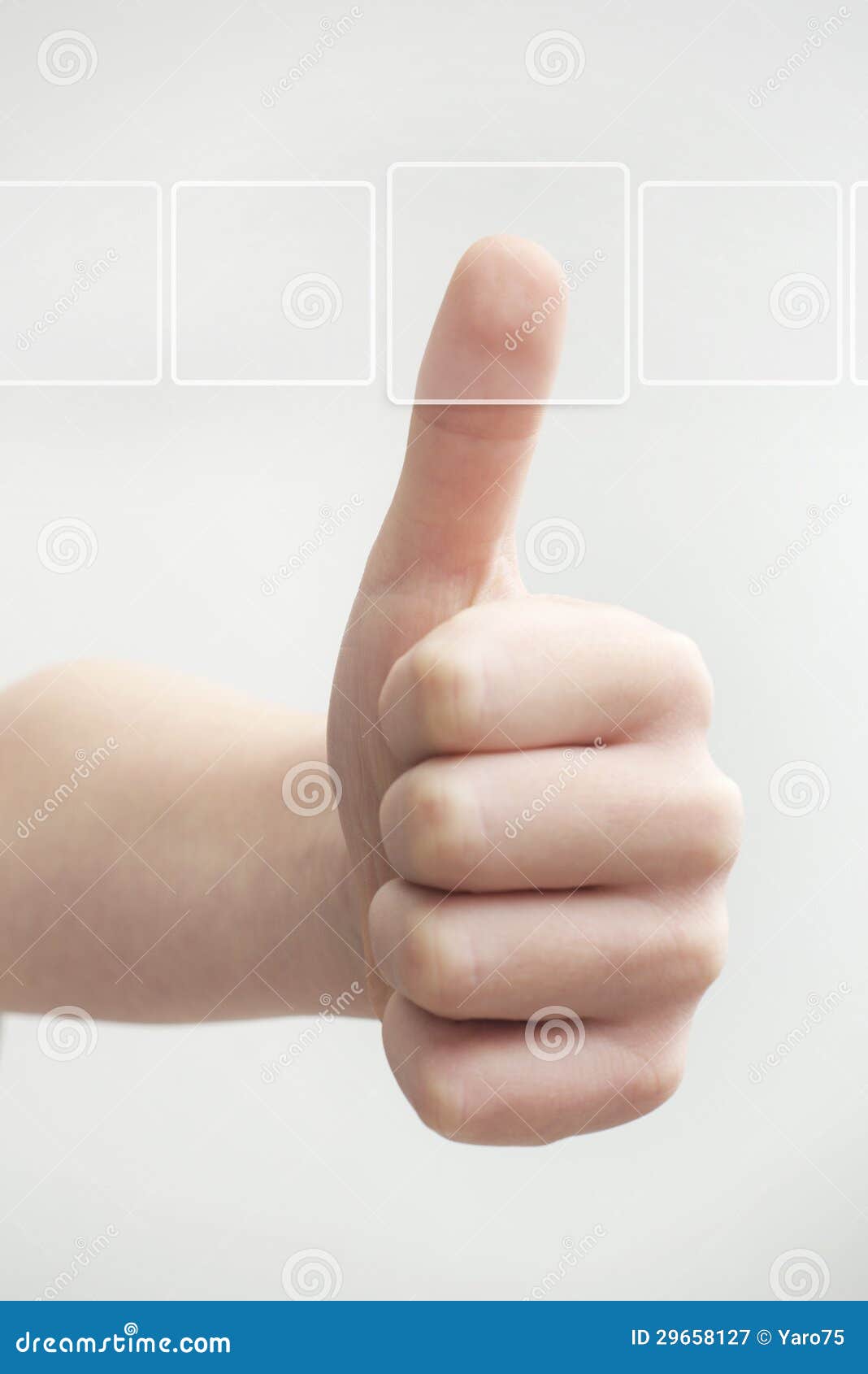 Push thumbs up stock image. Image of computer, thumbs - 29658127