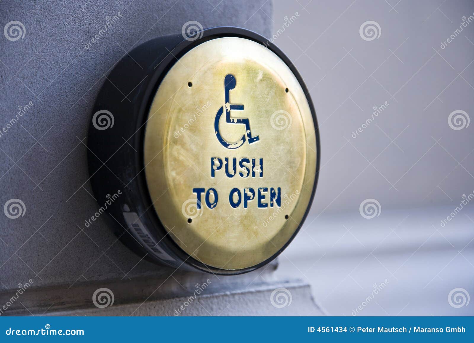 Push to open stock photo. Image of chair, push, wheel - 4561434