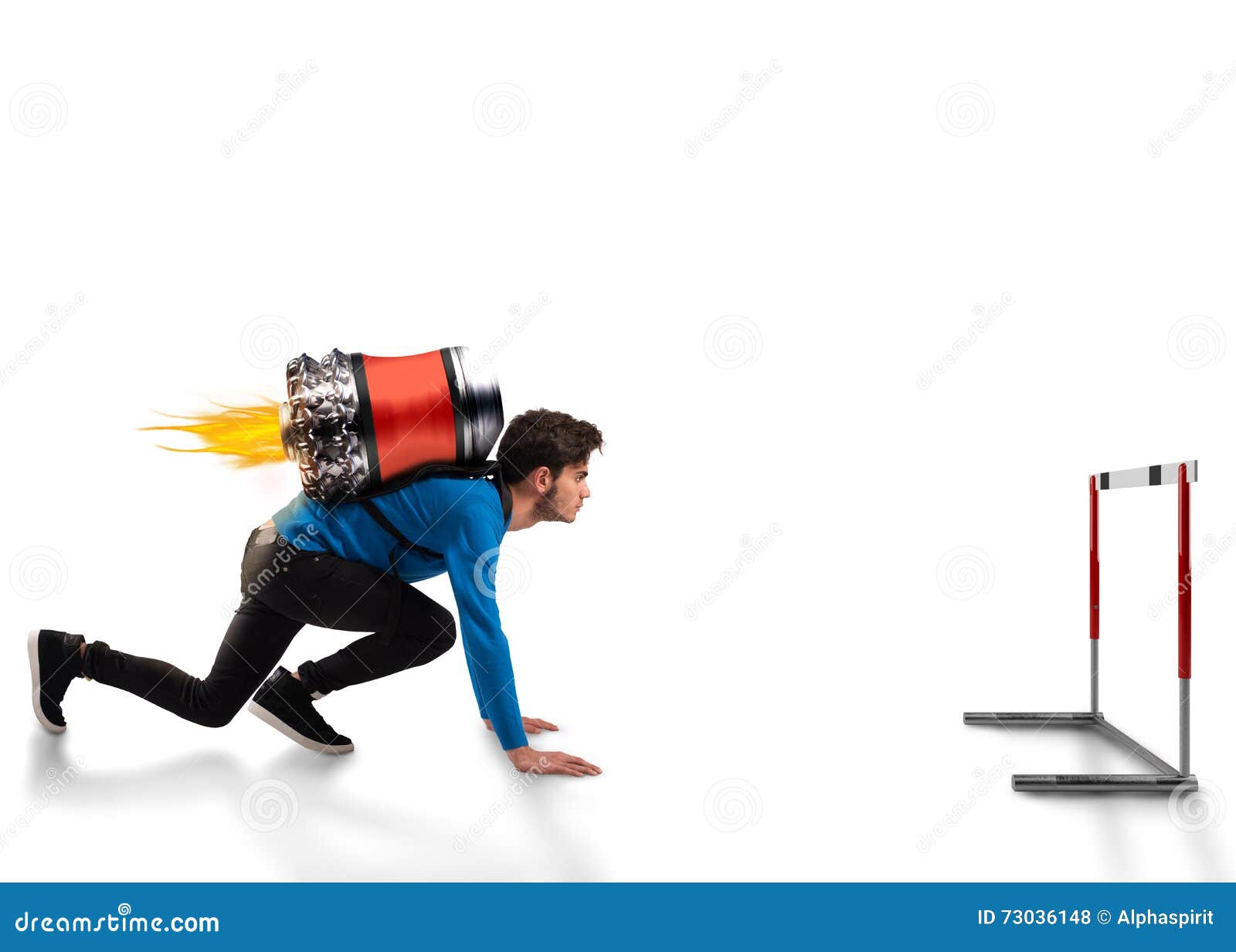 Push to overcome obstacles stock photo. Image of competition - 73036148