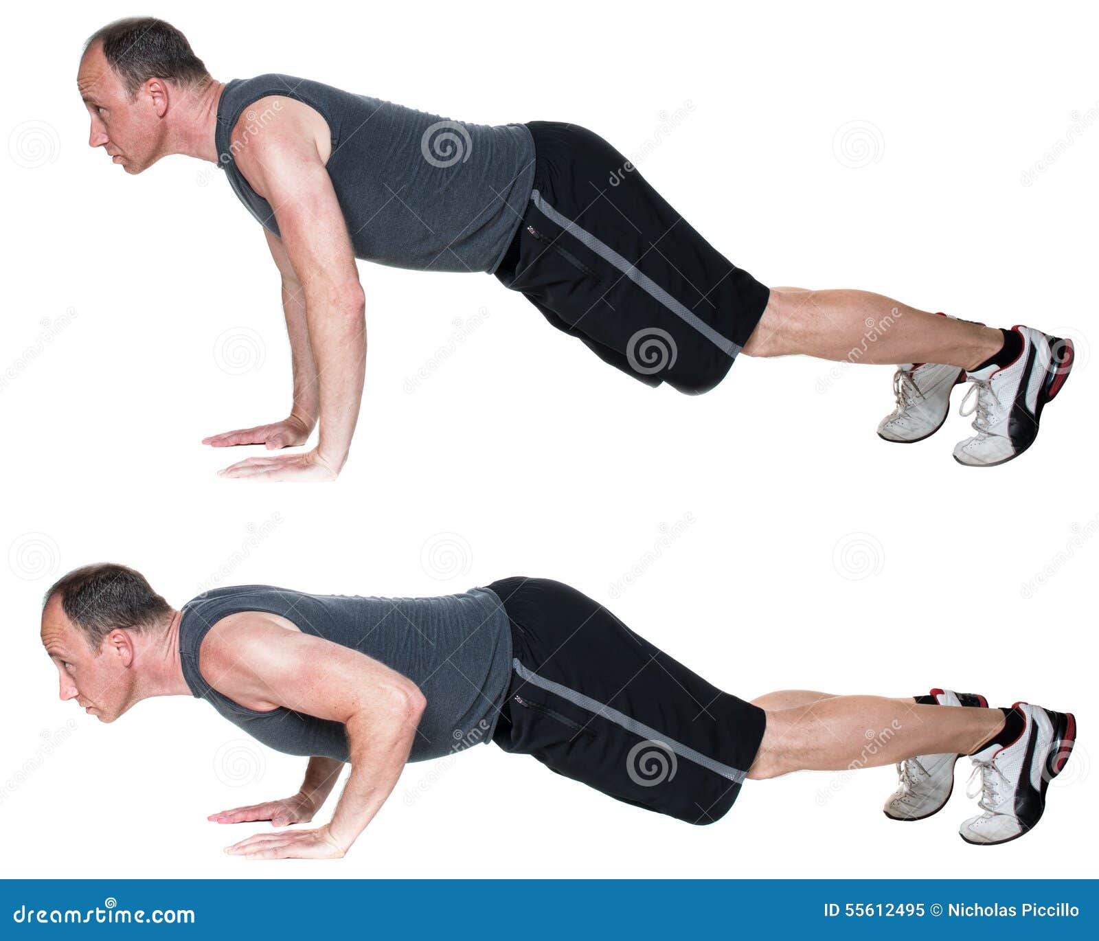 Push Up stock image. Image of adult, bodyweight, chest - 55612495