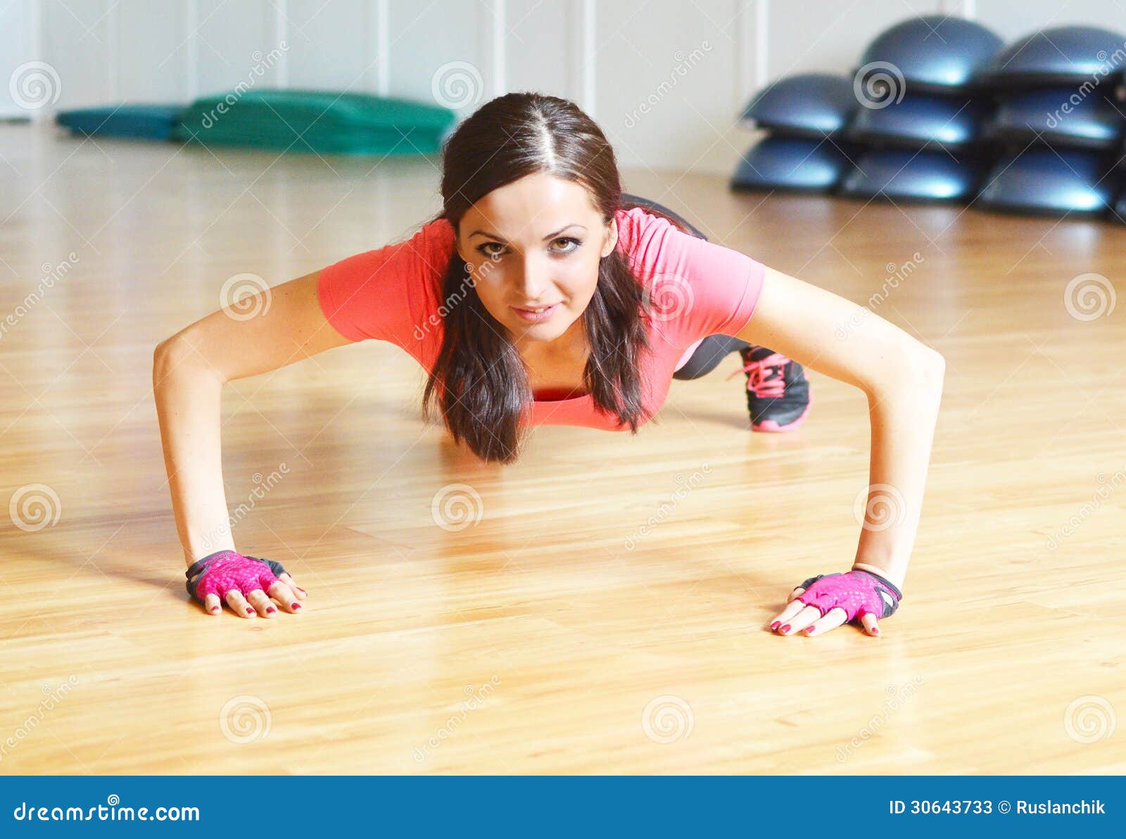 Push ups stock image. Image of sporty, sport, slim, adult - 30643733