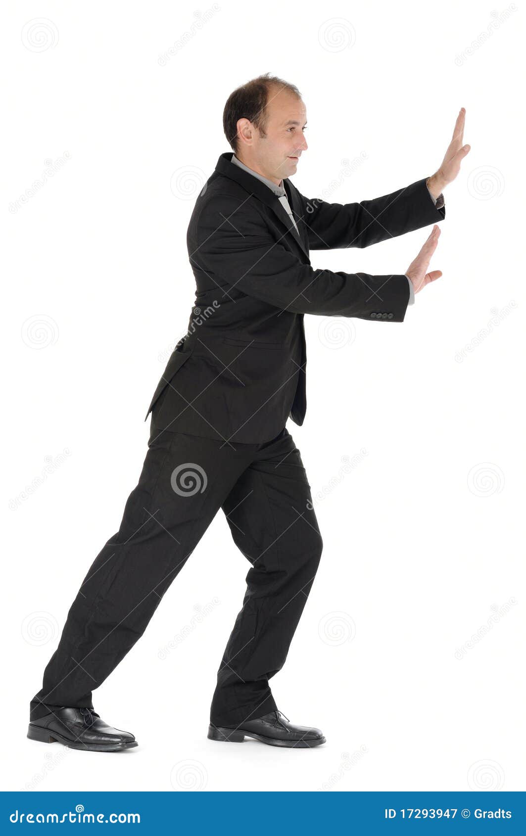 Pushing stock image. Image of shunting, isolated, pushing - 17293947